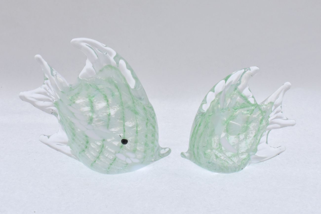 Art Glass Angel Fish | Sea life & Ocean | Nature | Sculptglass - art ...