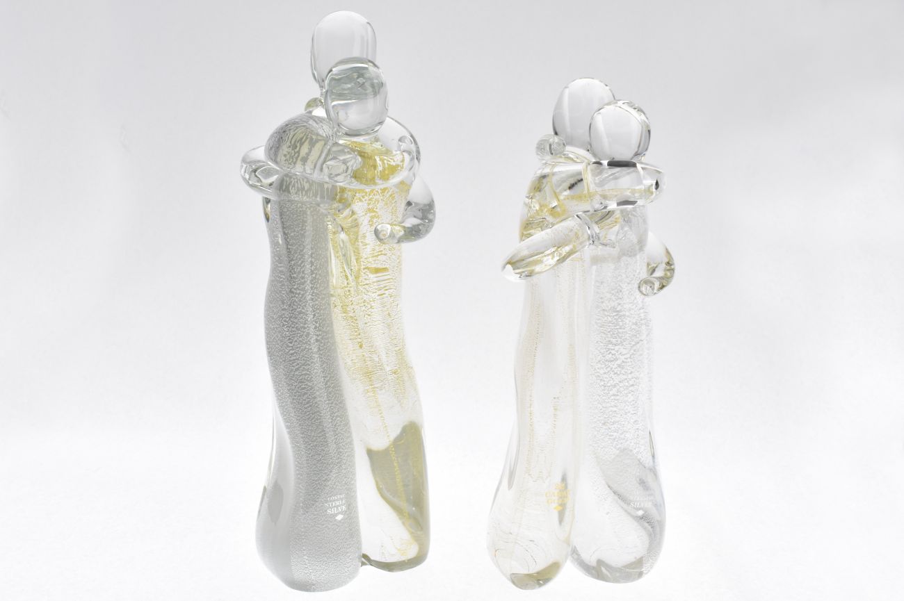 Couple Embracing | Anniversaries | Celebrations | Sculptglass - art ...